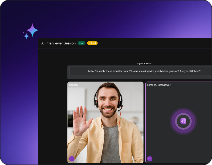Let HireVox handle your first-round interviews with AI. Automate screening, voice, and video ...